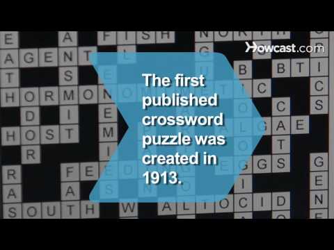 How to Make a Crossword Puzzle