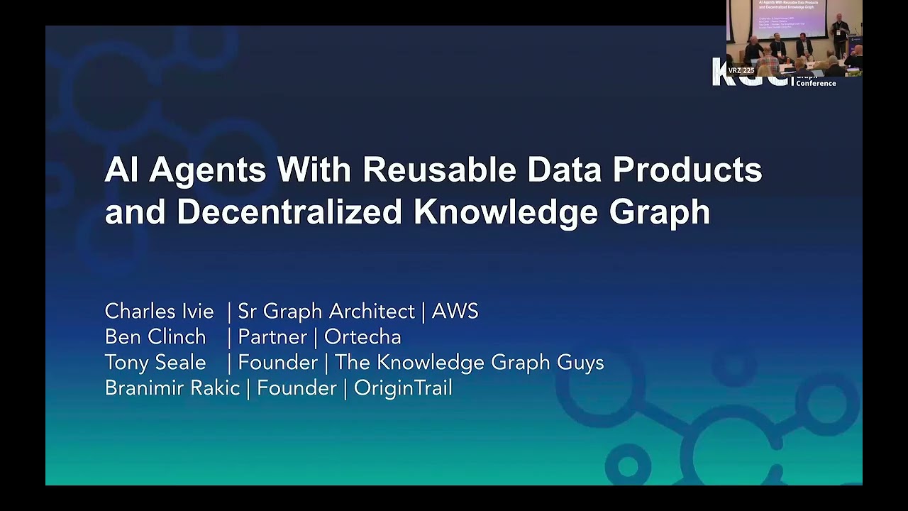 AI Agents With Reusable Data Products and Decentralized Knowledge Graph