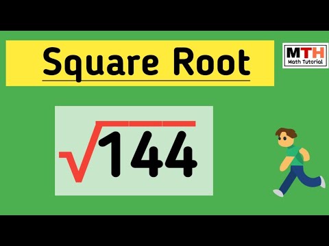 Simplify Square root of 144, sqrt(44) | Find Root 144
