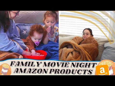 Amazon Products for Family Movie Night | Best Blankets Amazon Haul