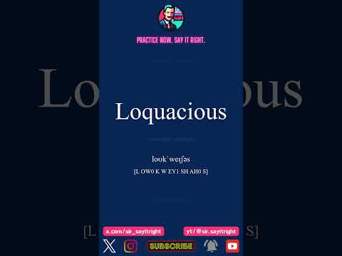 Loquacious Pronunciation Guide: ✨ Master Native Pronunciation ✨ IPA and ARPA 🏆 SIR - Say It Right