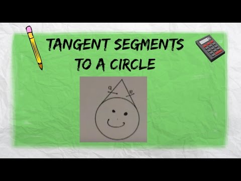 Tangent Segments to a Circle-MooMooMath