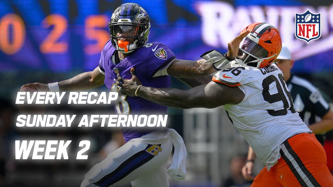 Every Single Game Recap from Sunday Afternoon! | 2025 NFL Season Week 2