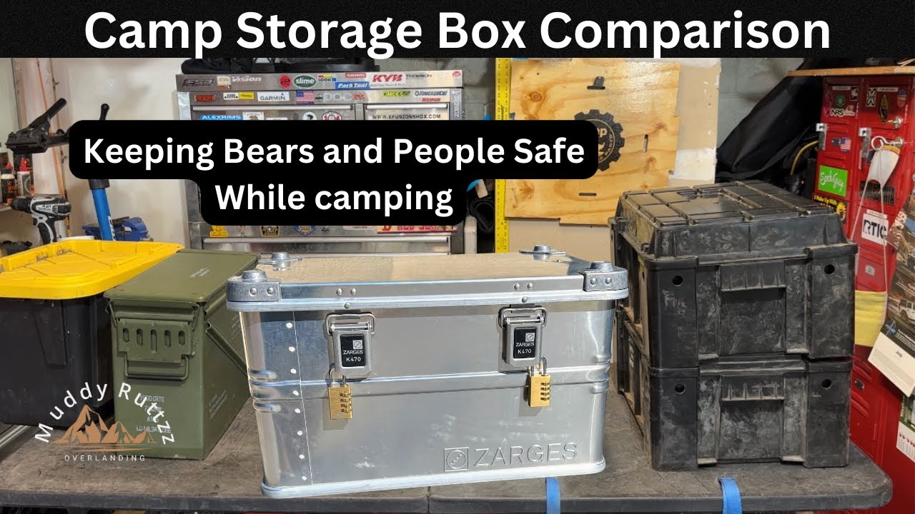 Best Overlanding storage | Zarges K470 aluminum boxes @zargesUSA