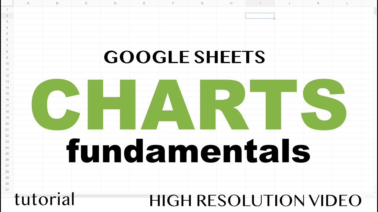 Google Sheets Charts / Graphs Tutorial