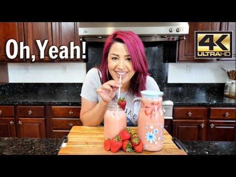 How to make THE BEST Easy Strawberry Horchata Recipe | Aguas Frescas Recipe |Step by Step