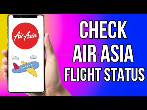 How To Check Air Asia Flight Status Online