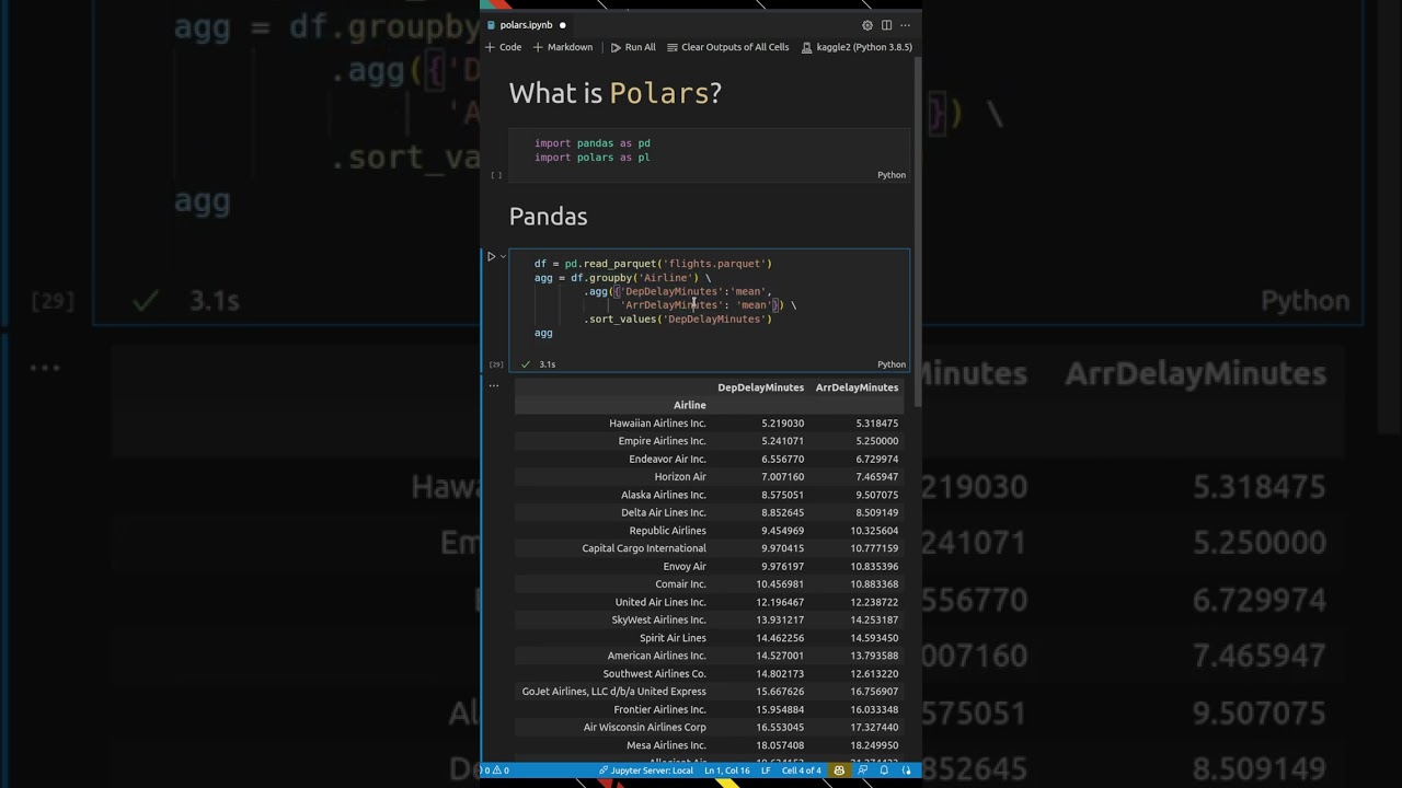Will Polars replace Pandas for Data Science?