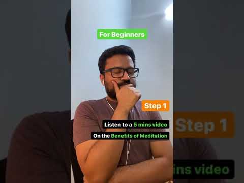 How To Start Meditation For Beginners #shorts