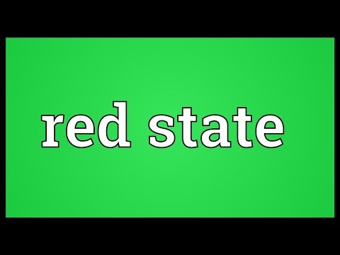 Red state Meaning
