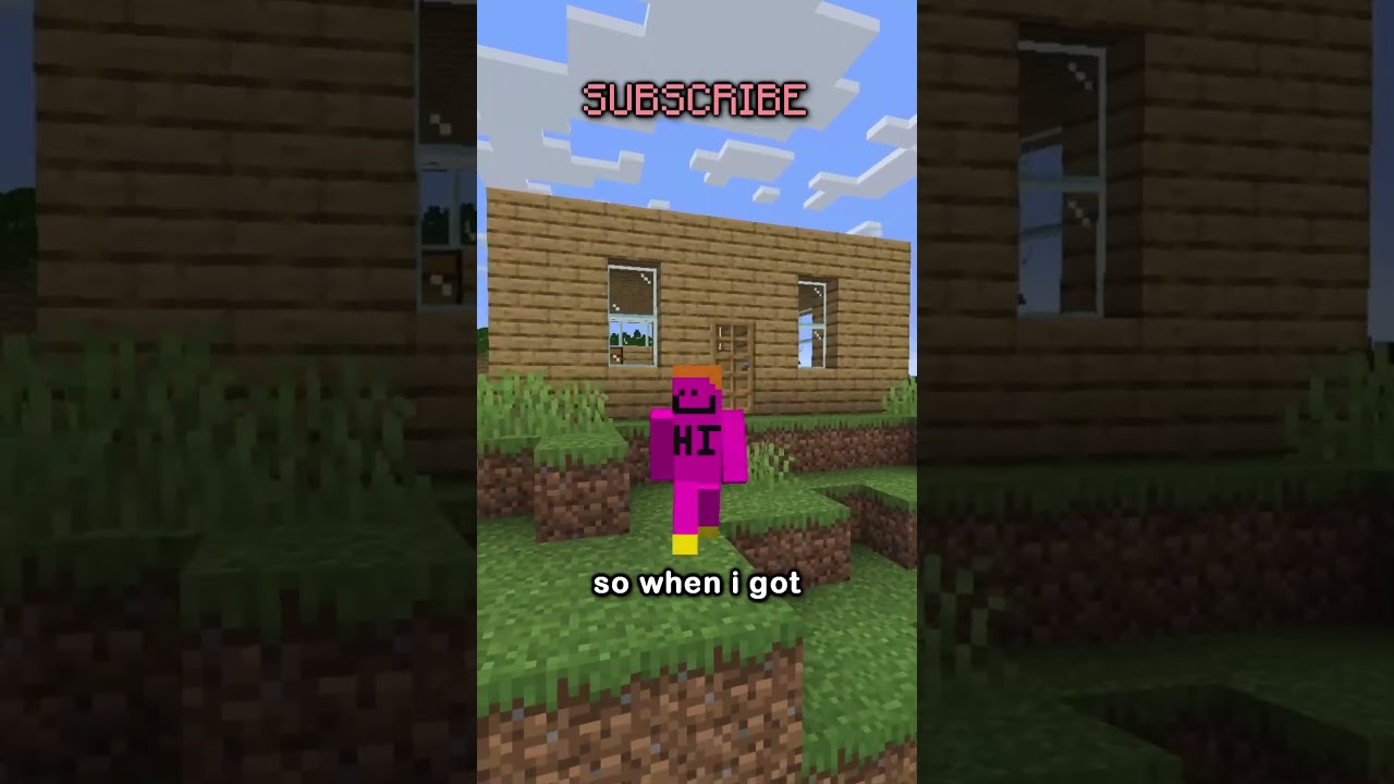 The First Minecraft World