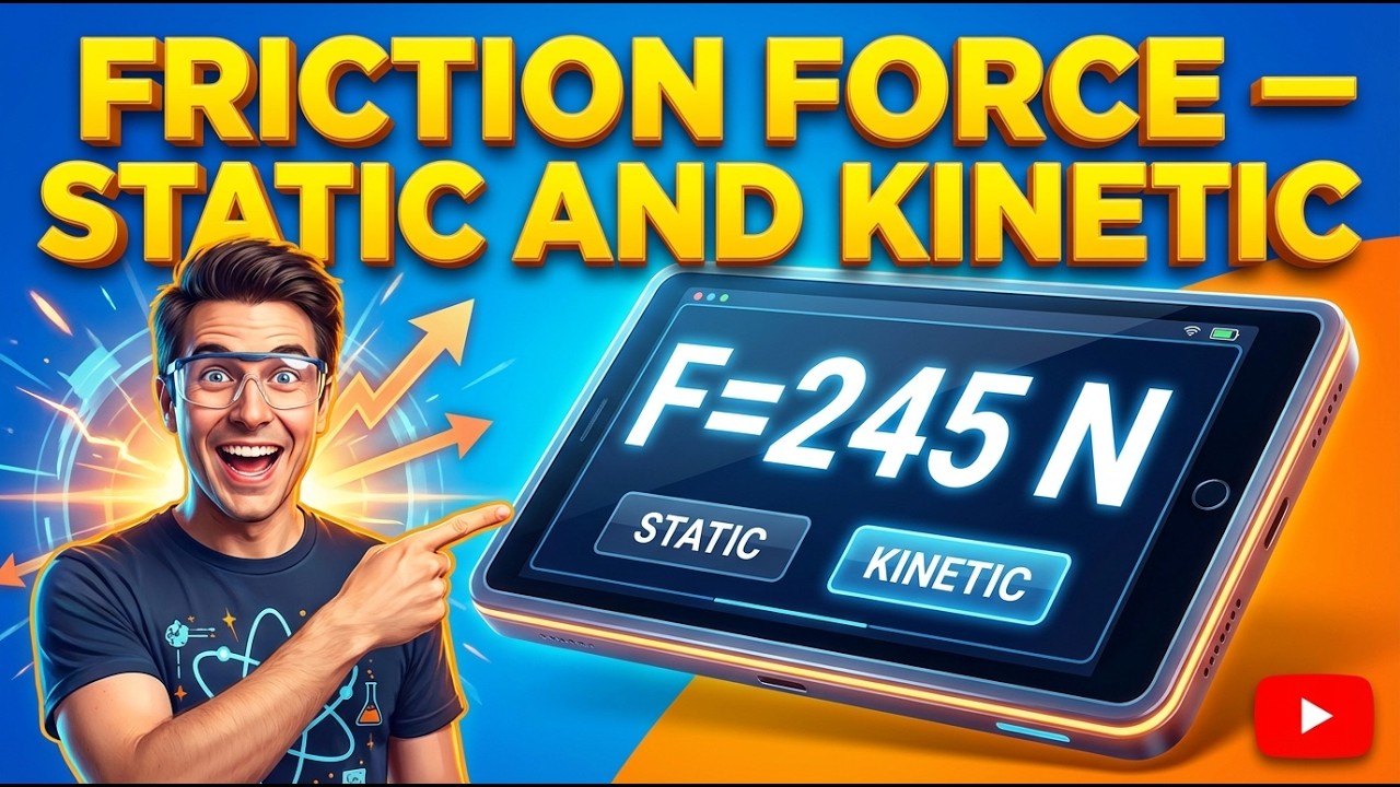 Friction Force — Static and Kinetic Calculator — How to Use It | Engineering Tool