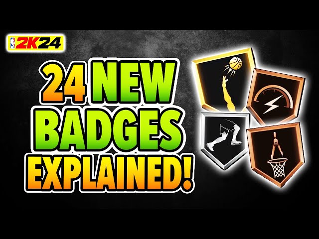 Complete list of all new badges coming to NBA 2K24