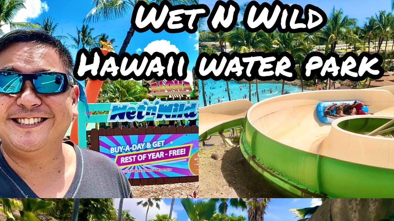 🇺🇸 Hawaii water park. Wet N Wild. #luckywelivehawaii #wetnwild