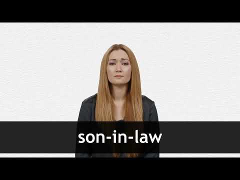 SON-IN-LAW definition and meaning | Collins English Dictionary