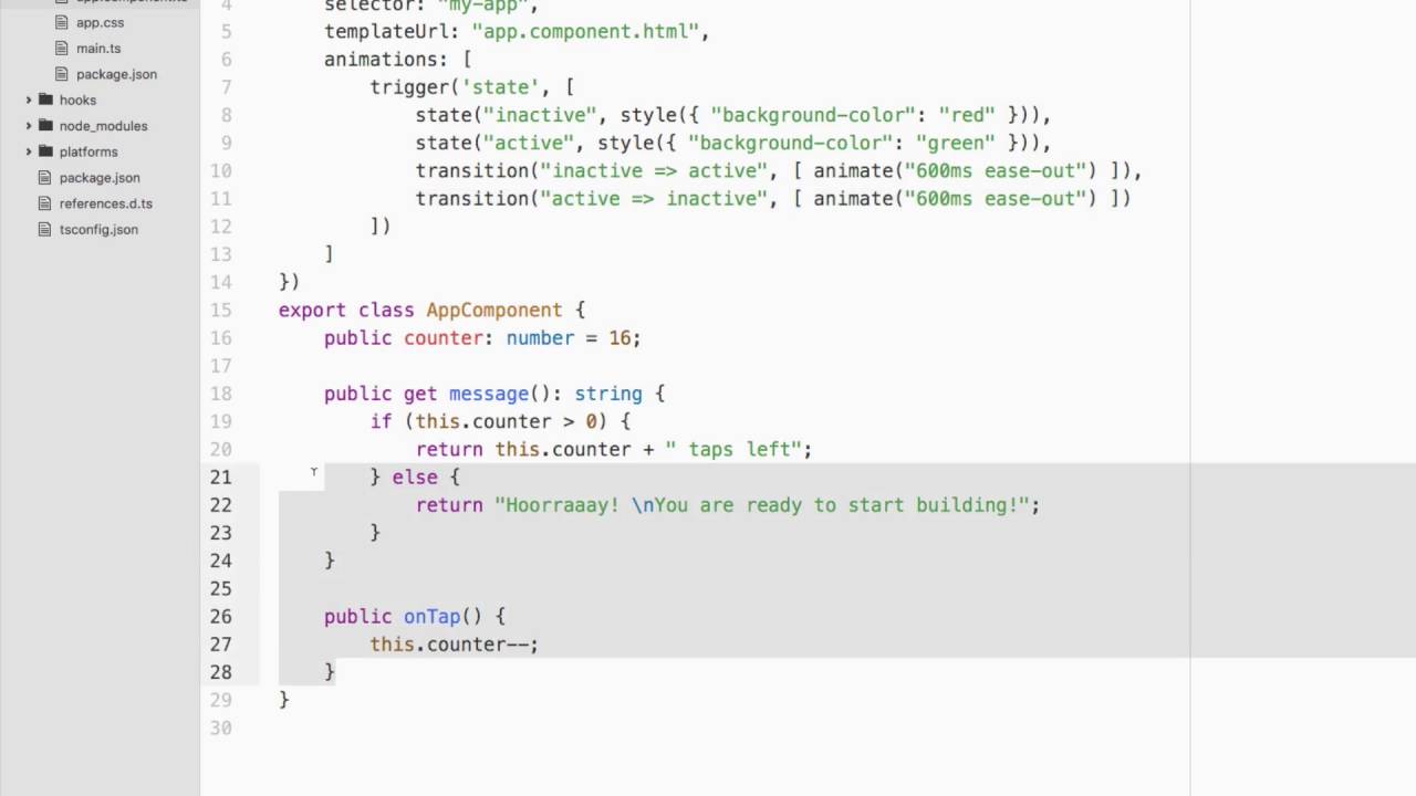 Animating UI Components With Angular In A NativeScript Application