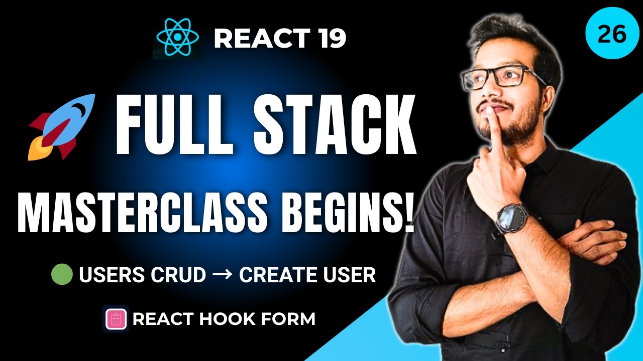 React Hook Form Tutorial | Create Form & Submit Data to API (CRUD Tutorial - Ep 26)