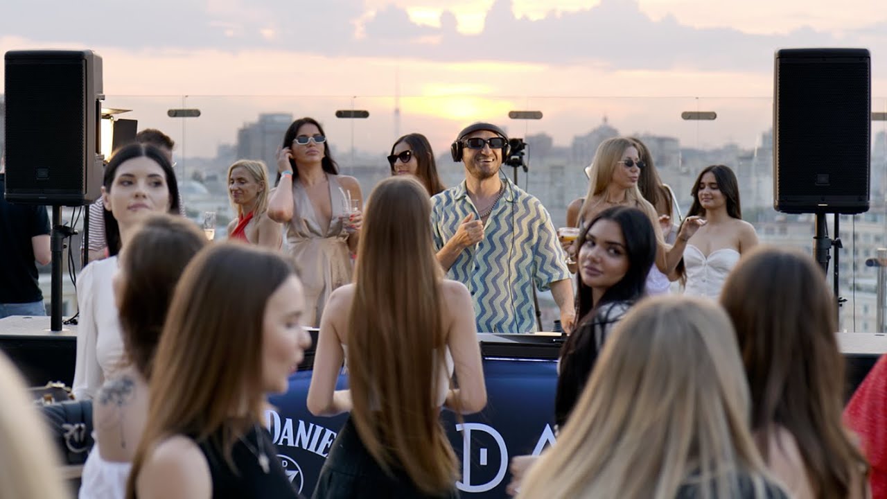 Sagan - Kyiv Rooftop Sunset Live Set | House & Tech-House 2024