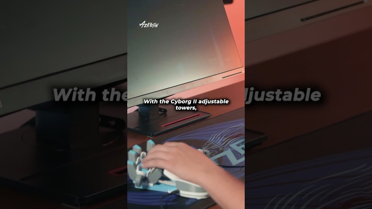 Stretching Fingers Is for Foreplay, Not Gaming #azeron #keypad #cyborg  #ergonomics #gamingkeyboard