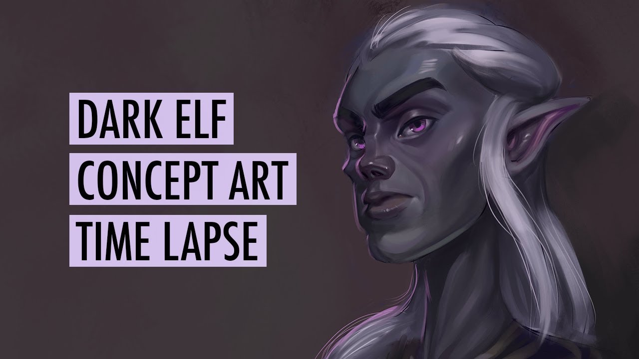 Concept Art | Dark Elf Wizard