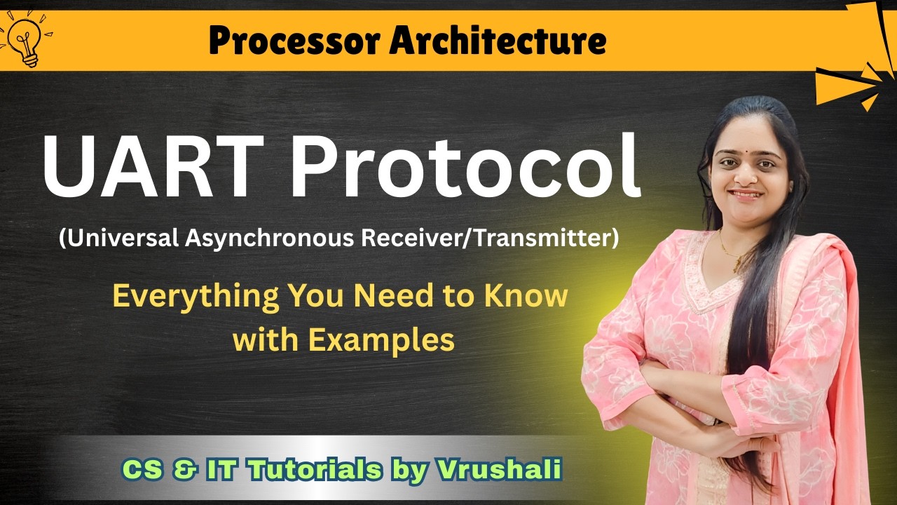 PAI 14 : UART (Universal Asynchronous Receiver/Transmitter) Protocol | Working | Example