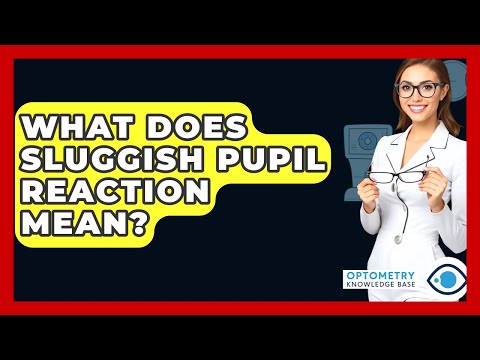 What Does Sluggish Pupil Reaction Mean? - Optometry Knowledge Base