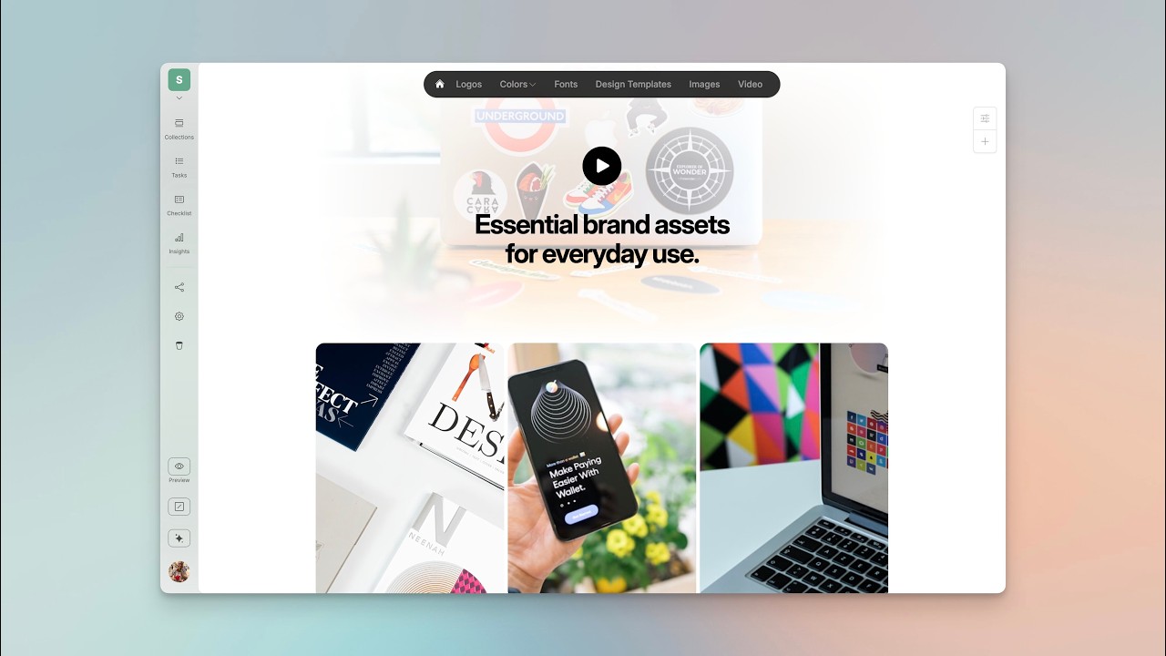brandOS Vignelli (version 3.0): Customize Your Brand Portal in Brandy, New Layout Options