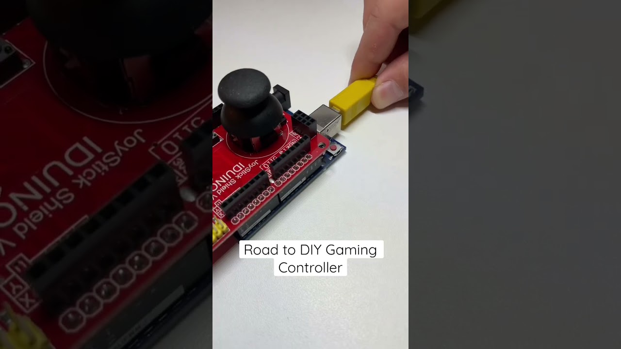 How to build your own PS5 Gaming Controller with Arduino #electrician #electronics #arduino #arcade