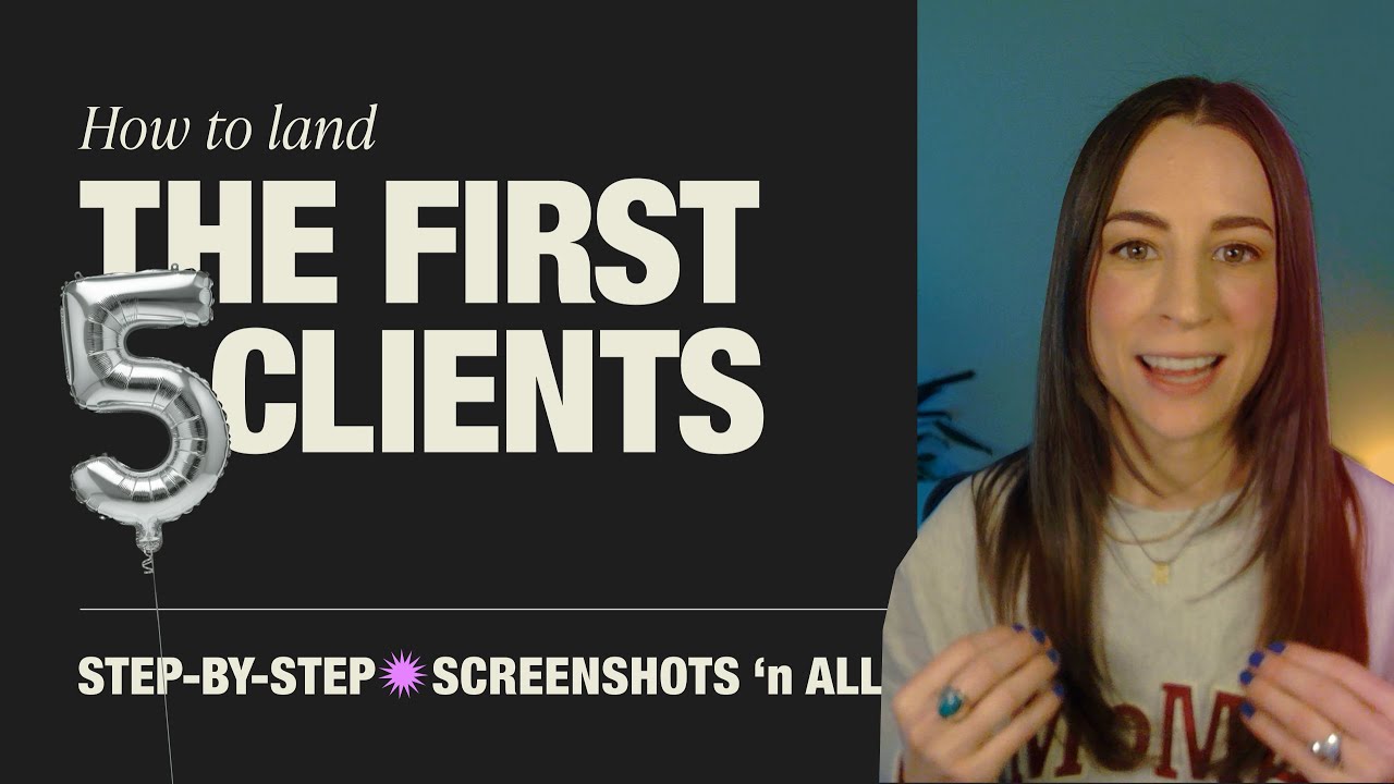 How to land your first web design clients: the EXACT steps I took