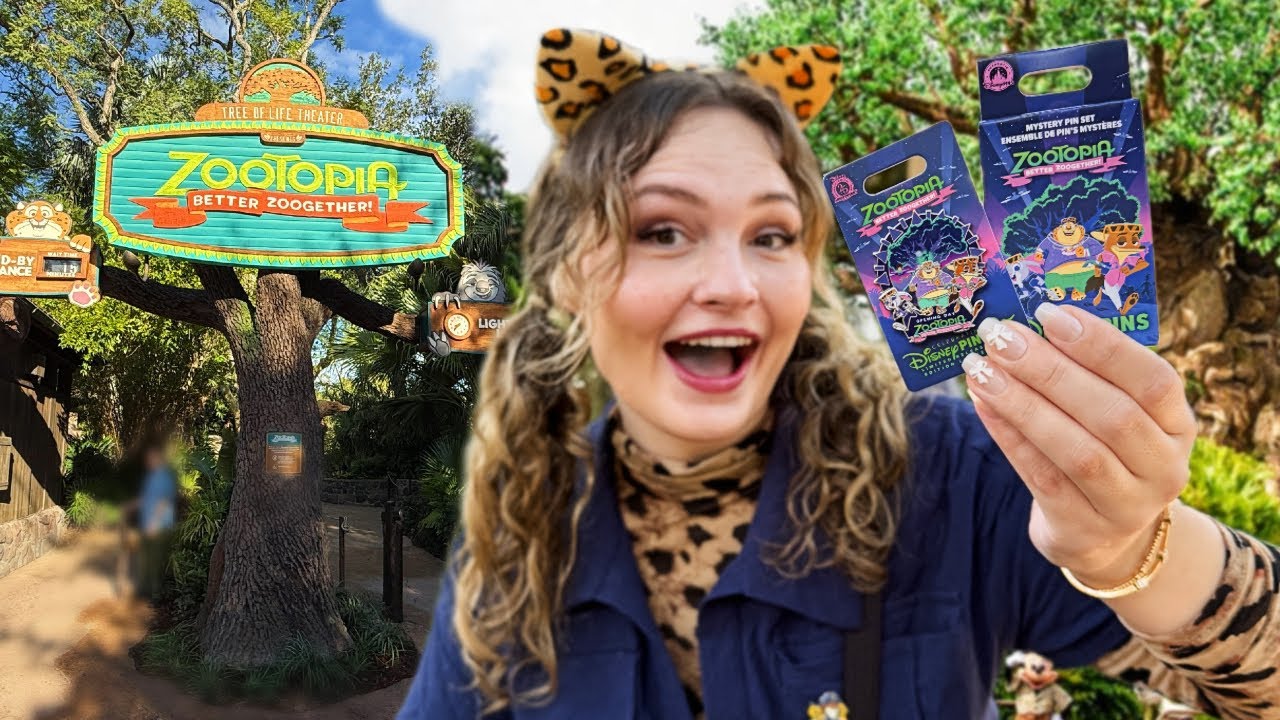 Zootopia Opening Day Mystery Pins Unboxing In Animal Kingdom! | Can We Complete The Set?