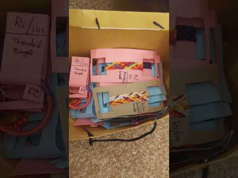 My entrepreneurship fair bracelets selling idea 💡
