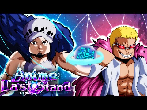 Evolving The 0.03% GLITCHED Law And Doflamingo In Anime Last Stand! (Roblox)