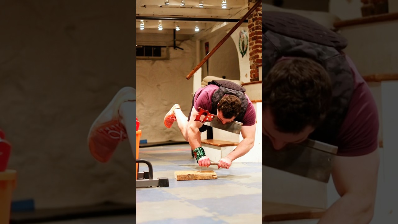 I DID THE SUPERMAN PUSH UP!!? 😳👀