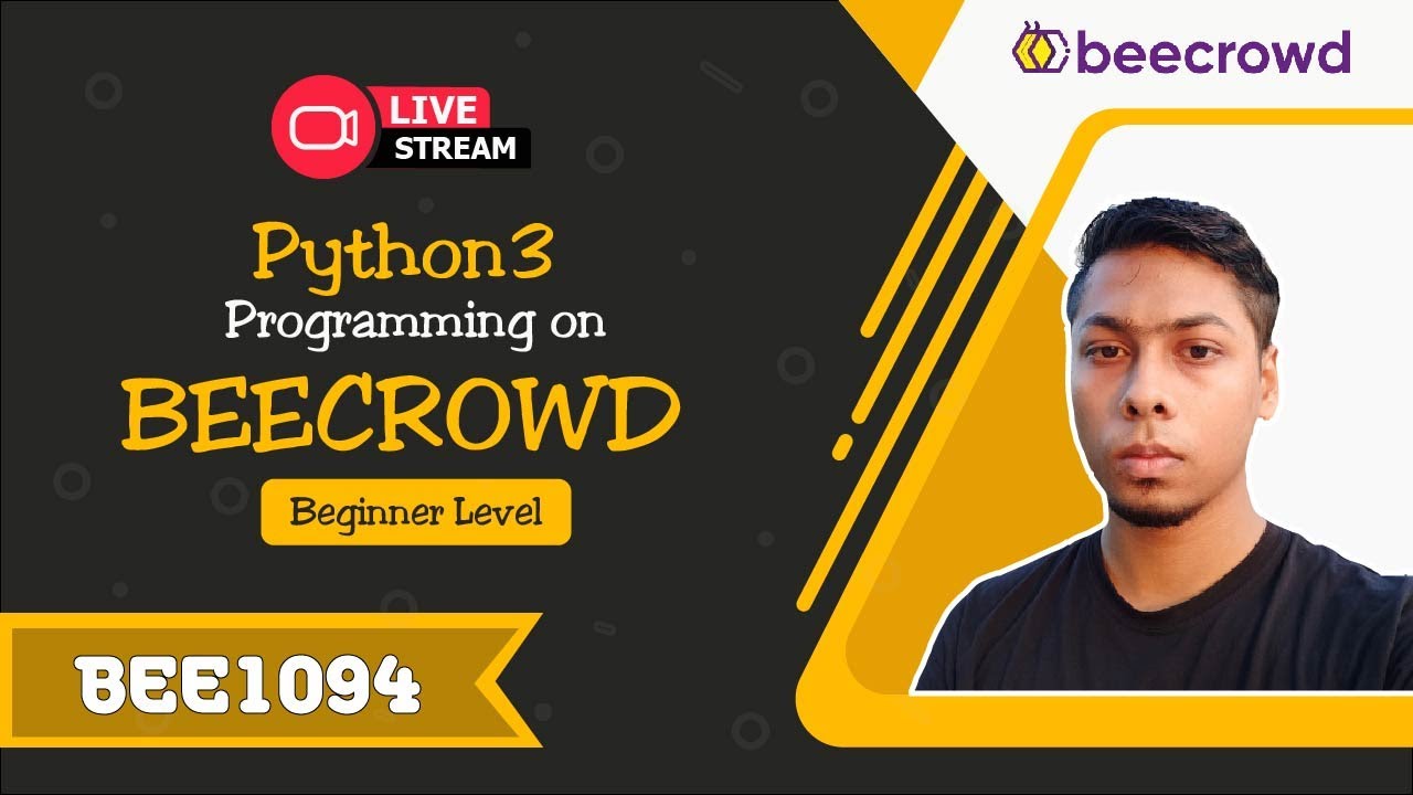 BEE 1094 - Experiments Solution | Live Python3 Programming on Beecrowd Beginner Level Day 47