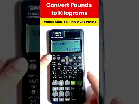 How to Convert Pounds (lbs) to Kilograms (kg)! ⚖️