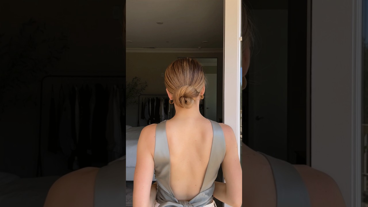 HOW TO DO THE 10-SECOND BUN (INSTRUCTIONAL)