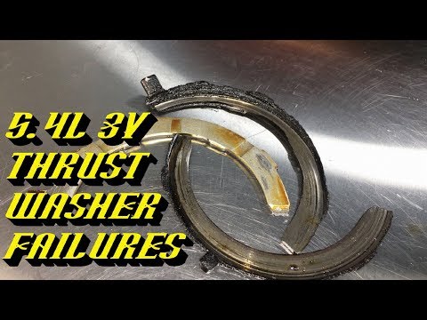 Ford F-150 5.4L 3v Triton Engine Thrust Washer Failures: What You Need to Check!