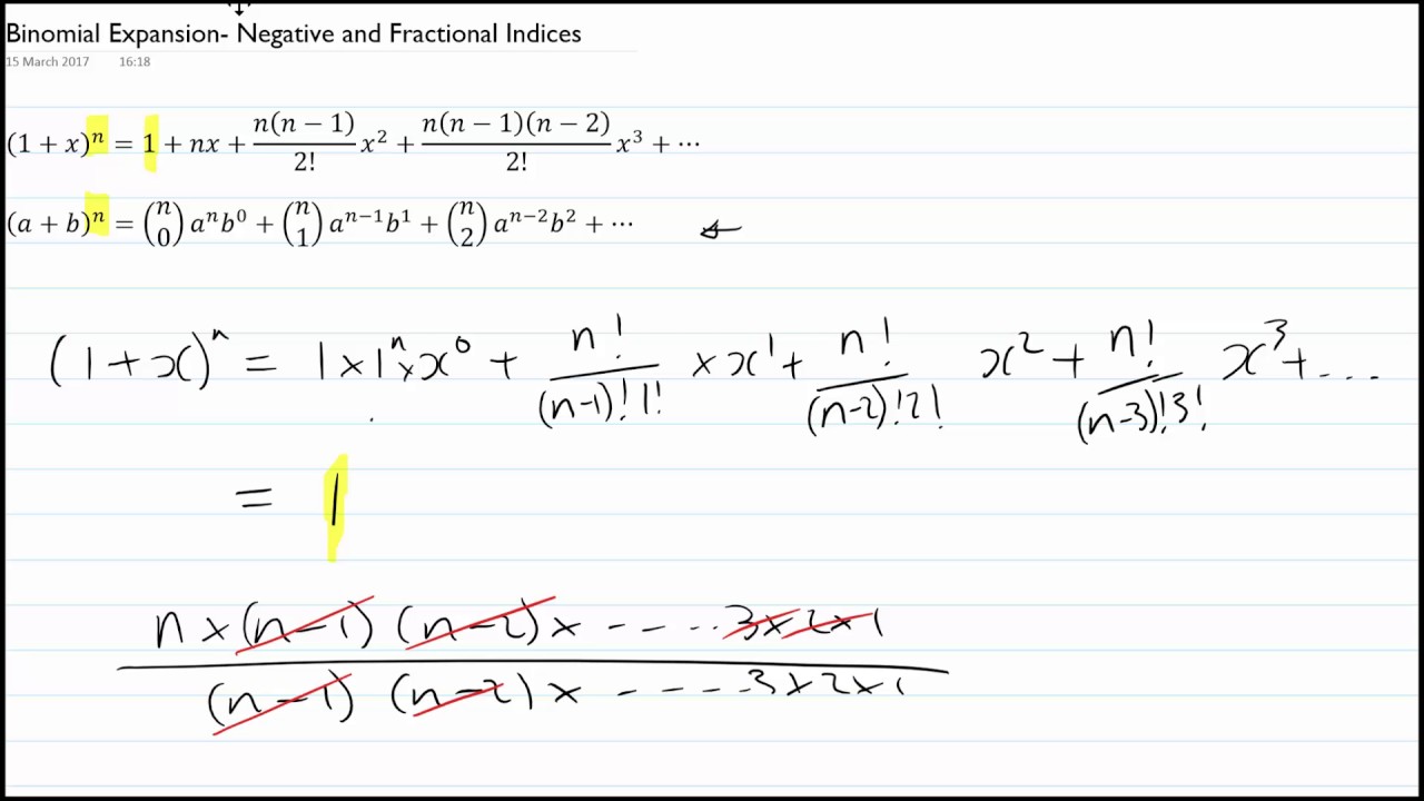 C4 BINOMIAL  expansion 1