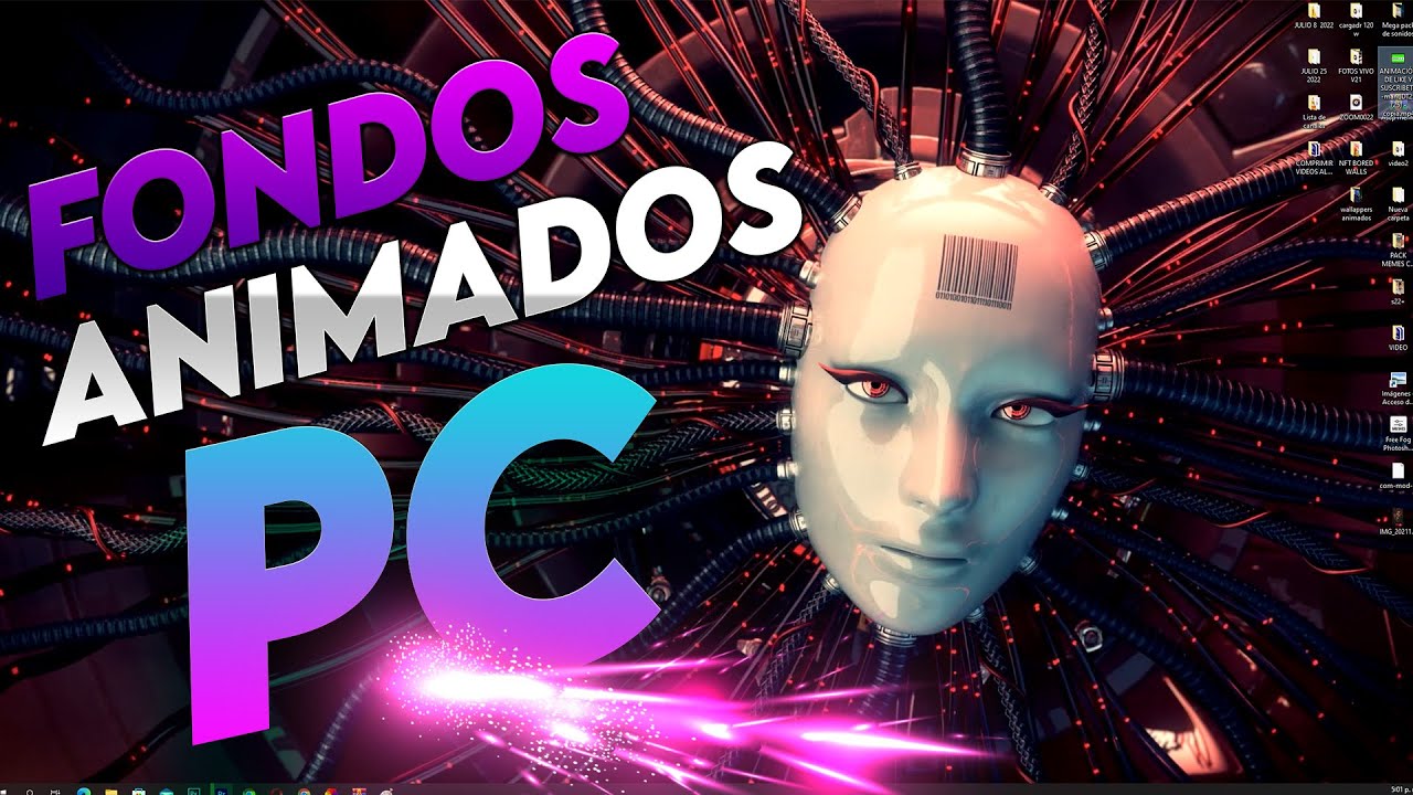 COMO PONER FONDOS DE PANTALLA EN MOVIMIENTO (ANIMADO) WINDOWS 7,8,10 | PC DE BAJOS RECURSOS