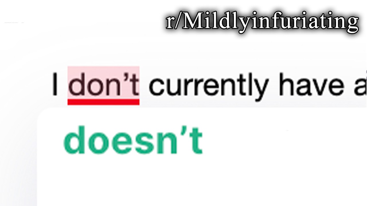 jaw clenching posts from r/Mildlyinfuriating