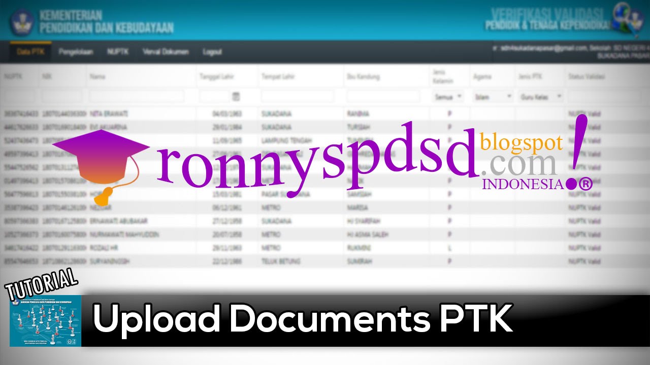 TUTORIAL #9 - VervalPTK - Upload Documents PTK