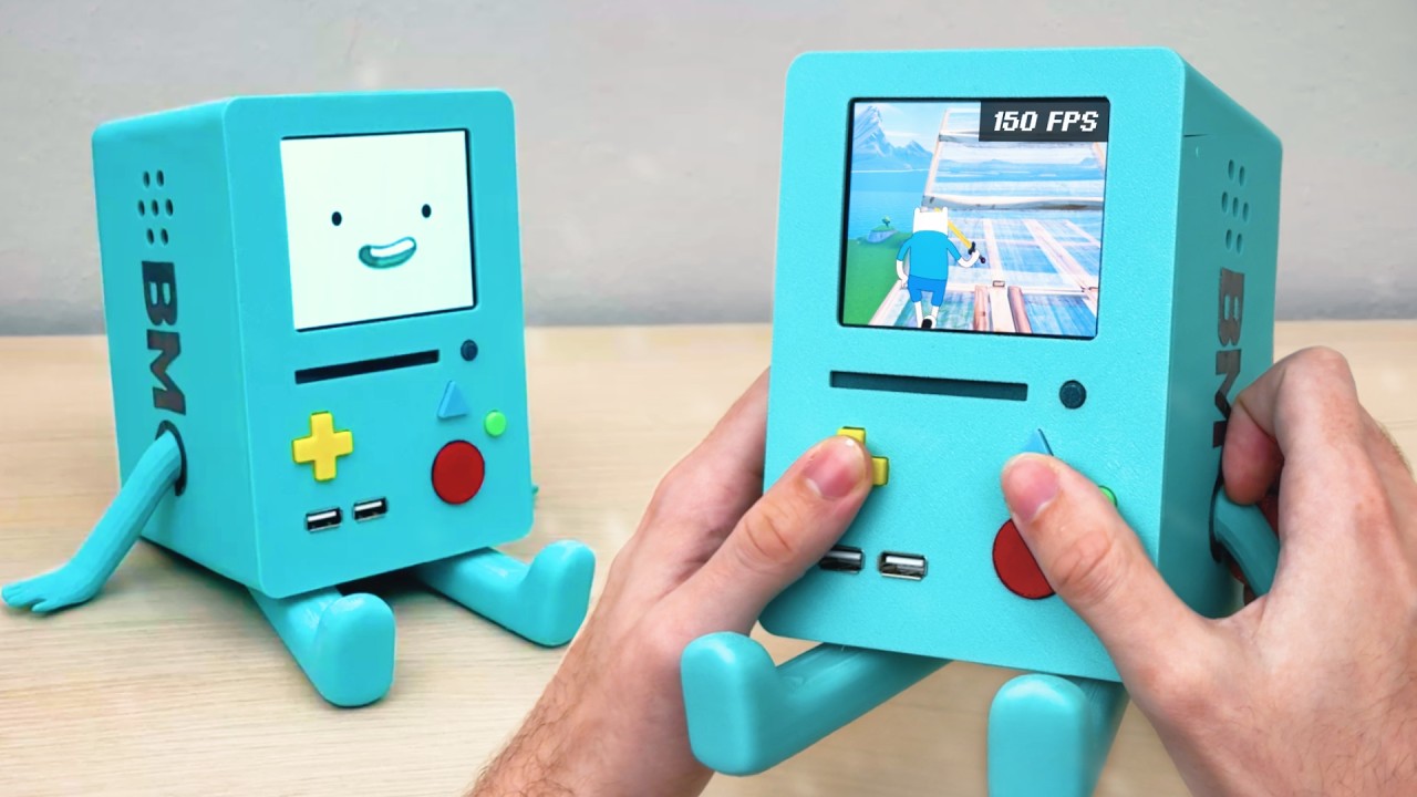 I Built a Real Life BMO Gaming Handheld...