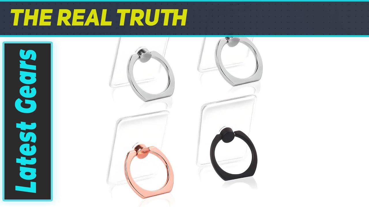 Enhance Your Phone Experience with PIKTIME Transparent Ring Holder - Honest Review!