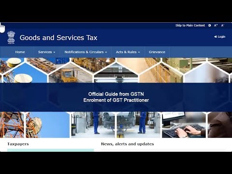 Enrolment of GST Practitioner: Official Guide from GSTN