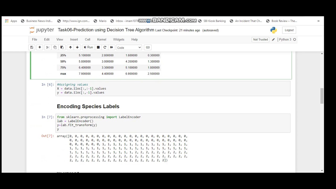 TSF-GRIP Task 6 -Prediction Using Decision Tree Algorithm.