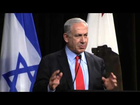PM Netanyahu signs a cooperation agreement with the California Governor Jerry Brown