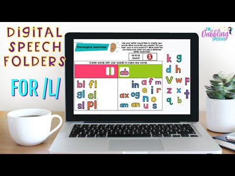 Digital Speech Folders for L Resource Preview