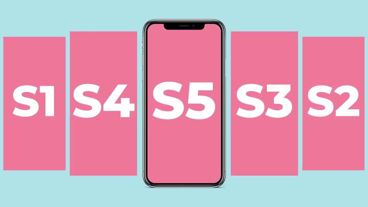 Free Mobile App Promo Template for Adobe Premiere - Snail Motion