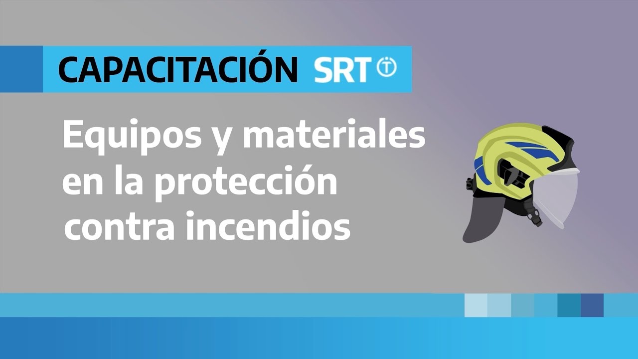 Equipos y materiales en la protección contra incendios