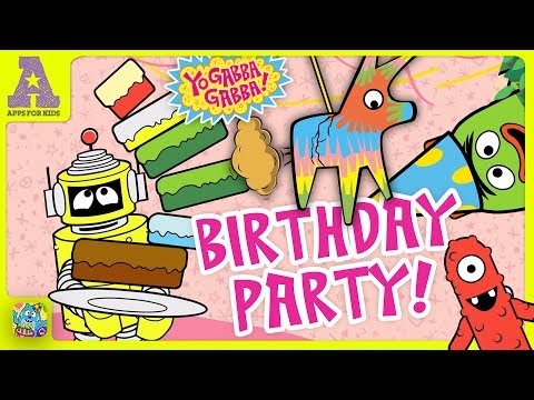 Yo Gabba Gabba! BIRTHDAY PARTY! Happy birthday Brobee!